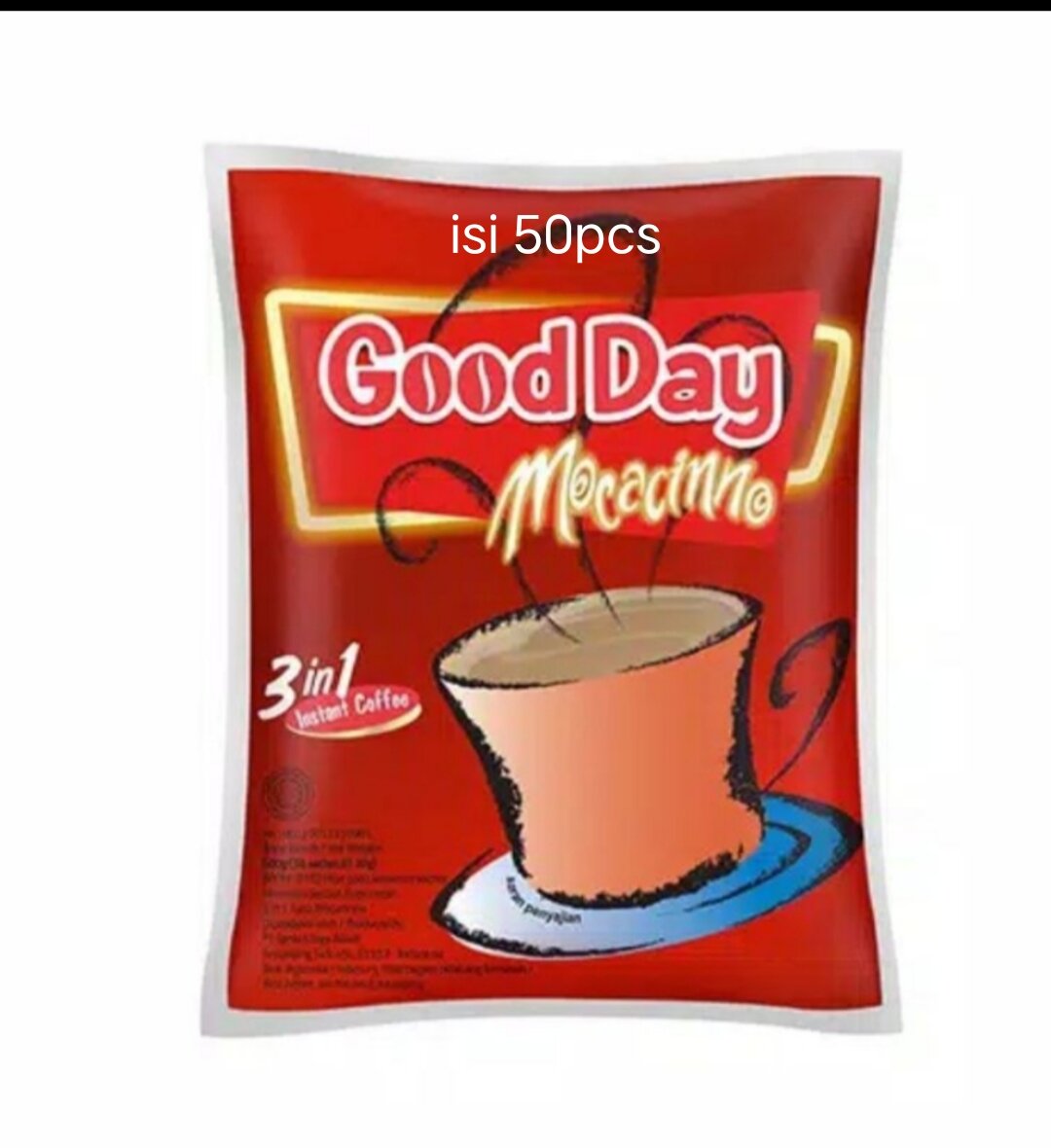 kopi Gooday mocacino 1 pack isi 50 sachet | Lazada Indonesia