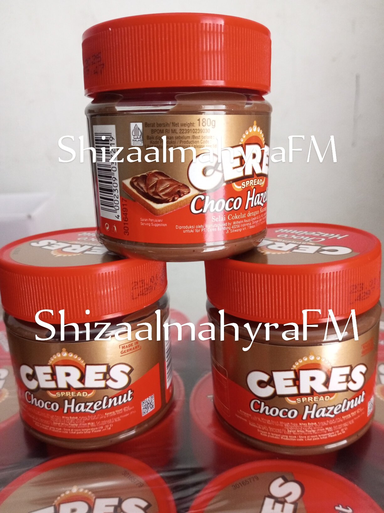 Ceres Spread Choco Hazelnut Milk 180gr Halal MUI | Lazada Indonesia