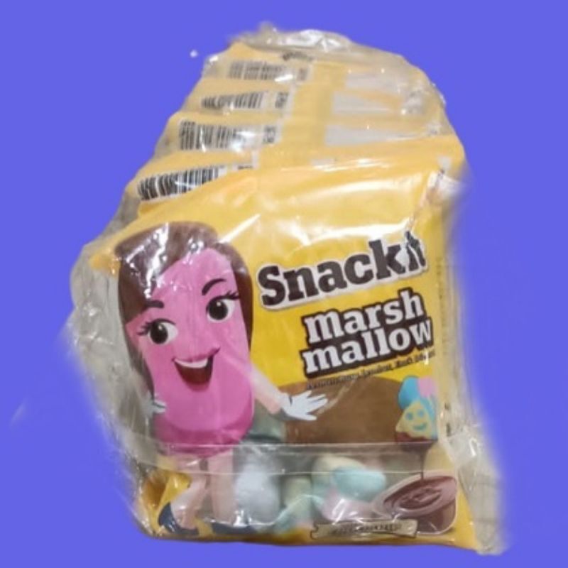 SNACKIT Permen Marshmallow 1 Pak / Renceng isi 10 Sachet | Lazada Indonesia