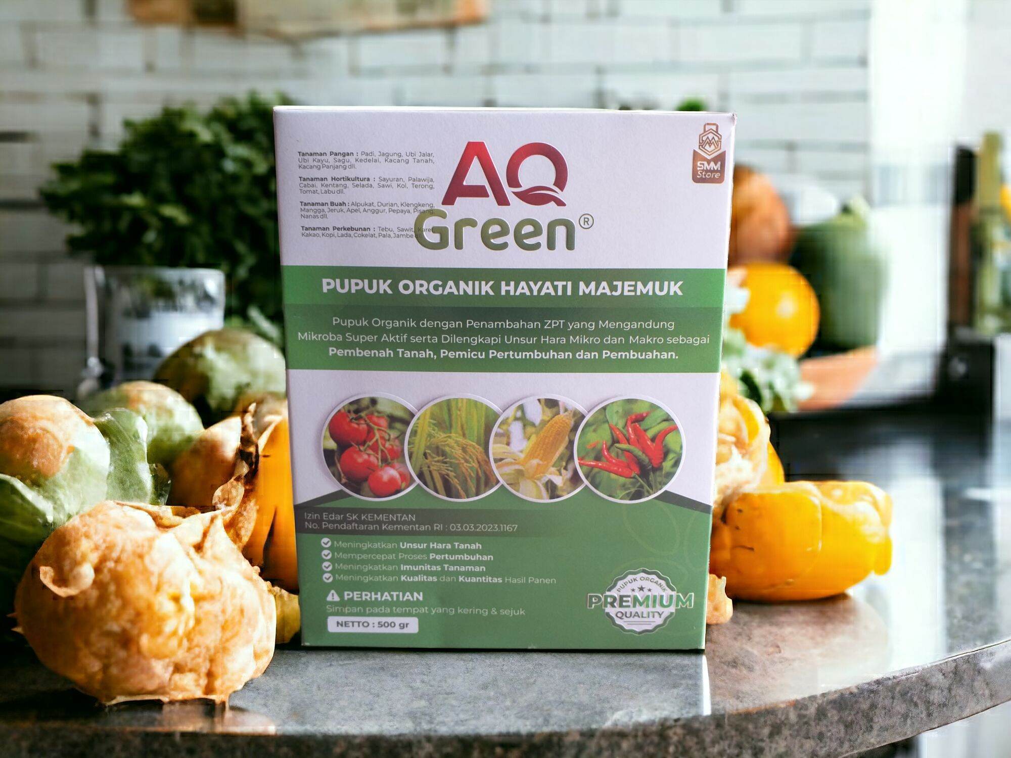 Aq Green Pupuk Organik, Pembenah Tanah, Pemicu pertumbuhan dan ...