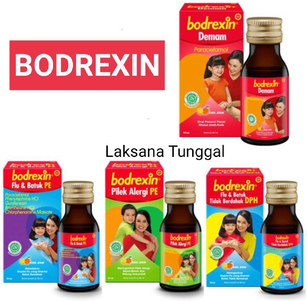 Bodrexin sirup 56ml | Lazada Indonesia