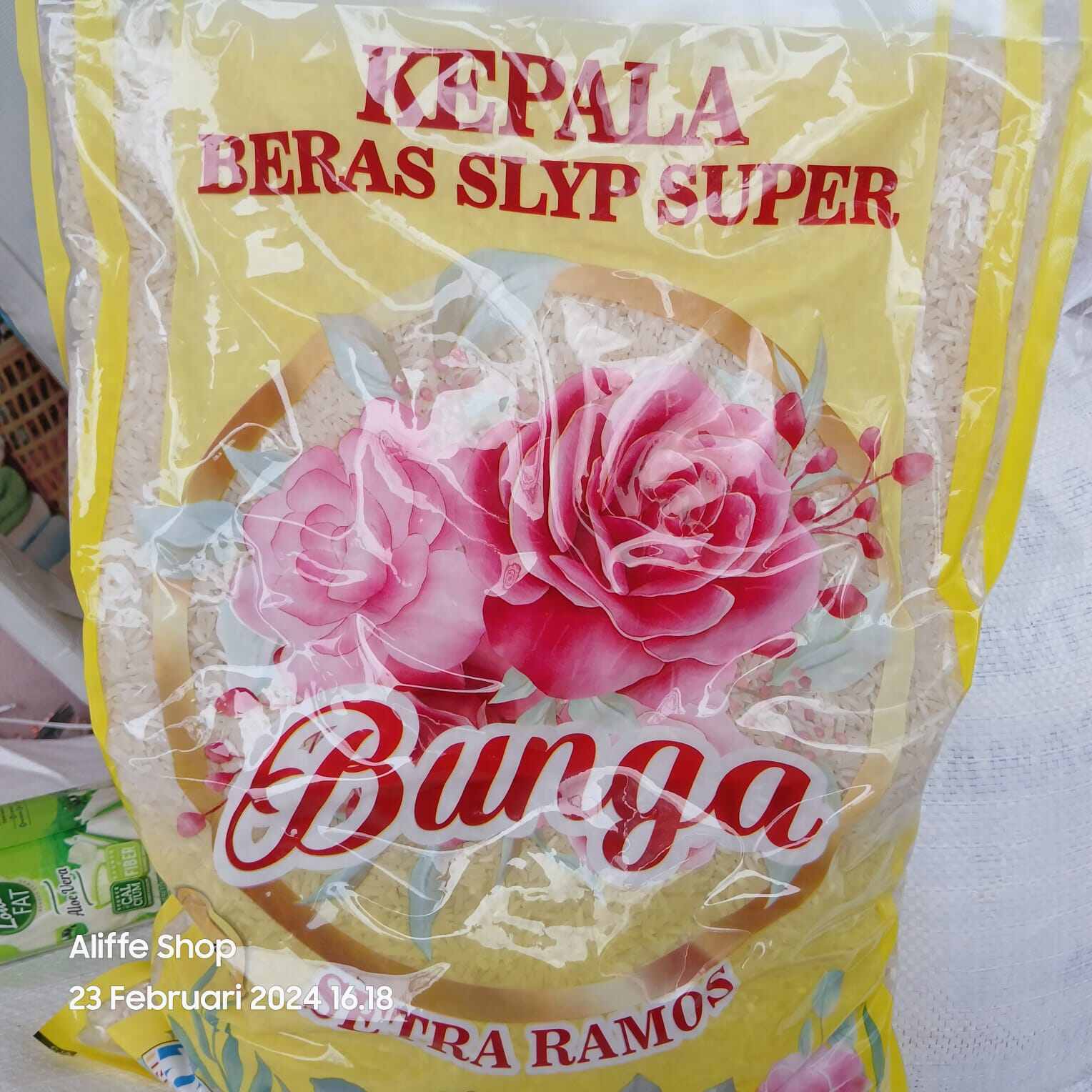 beras slip super setra Ramos cap bunga 3,5 kg/ 5 liter | Lazada Indonesia
