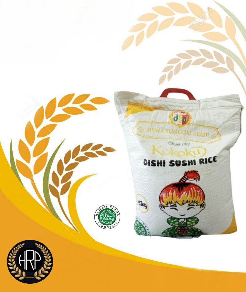 Beras Jepang Kokoku Japonica 10kg Premium Repack - Beras Sushi | Lazada ...