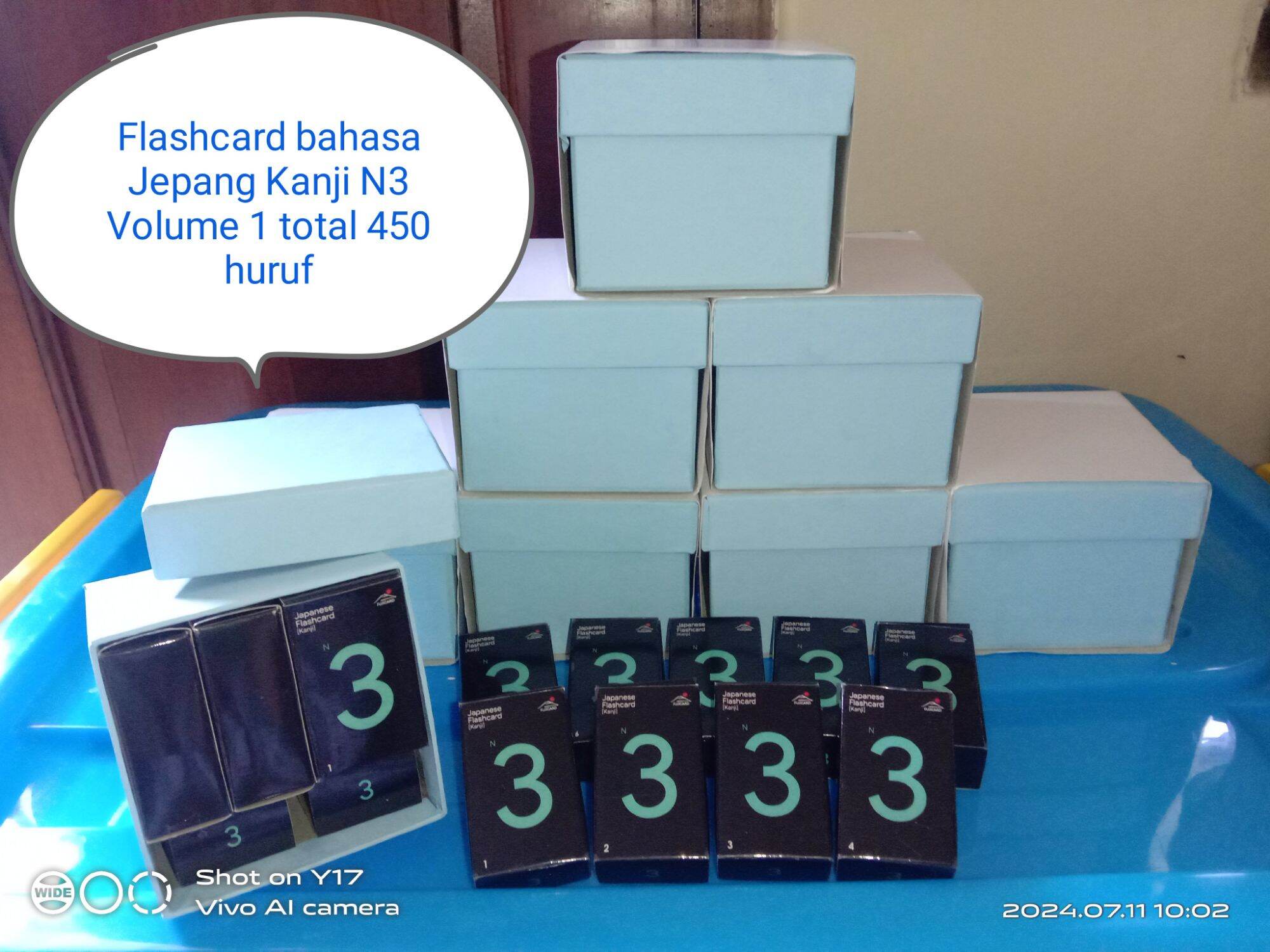 Fujicard Flashcard bahasa Jepang kanji N3 Vol.1 total 450 huruf | Lazada Indonesia
