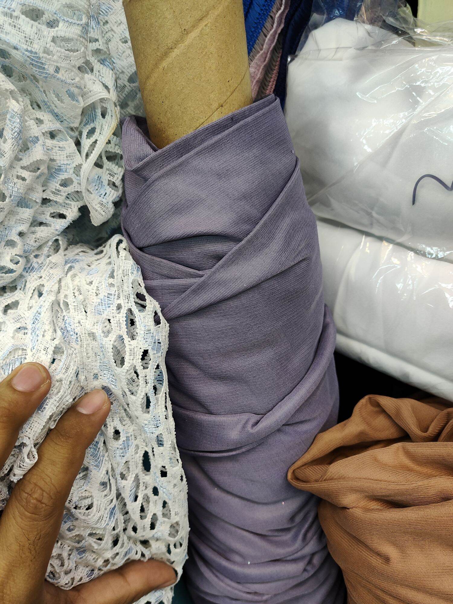 Kain HYGET PURING lebar 1.5m/TIDAK NYARUNG,,adem, lembut (harga tertera ...