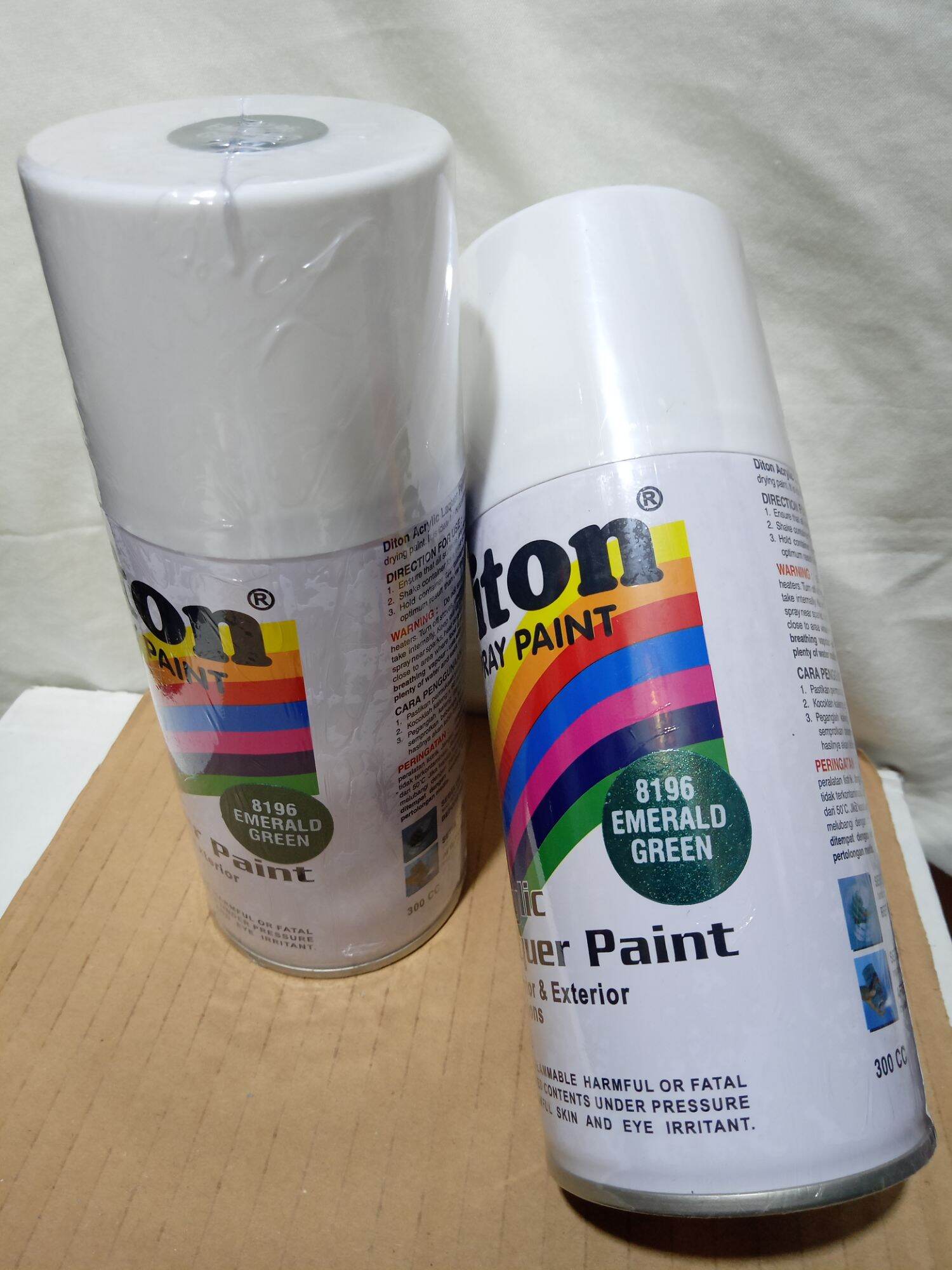 Pilok Pilox Cat Semprot Diton Hijau Botol 8196 Emerald Green Hijau ...