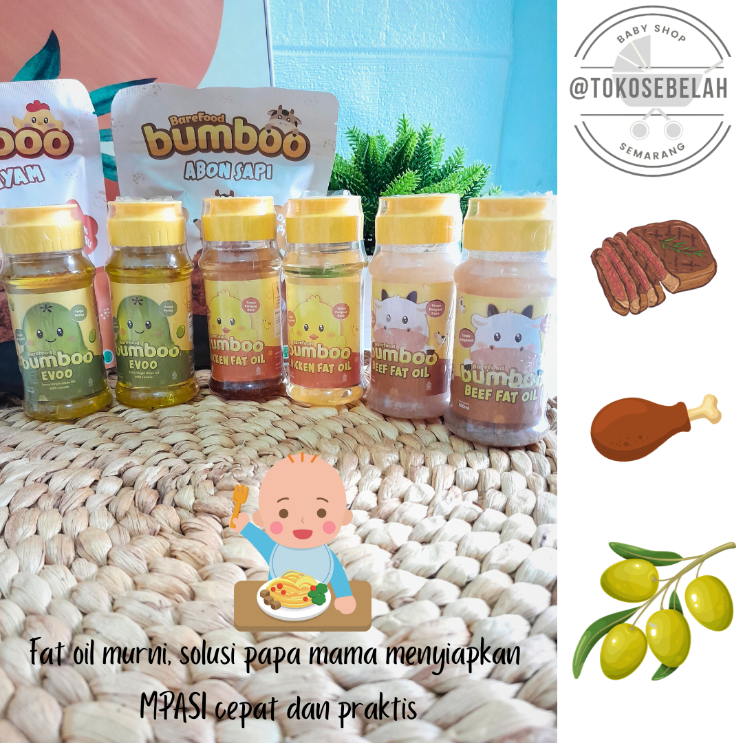 Bumboo Chicken Fat Oil Beef Fat Oil Olive Oil Canola Oil BB Booster ...