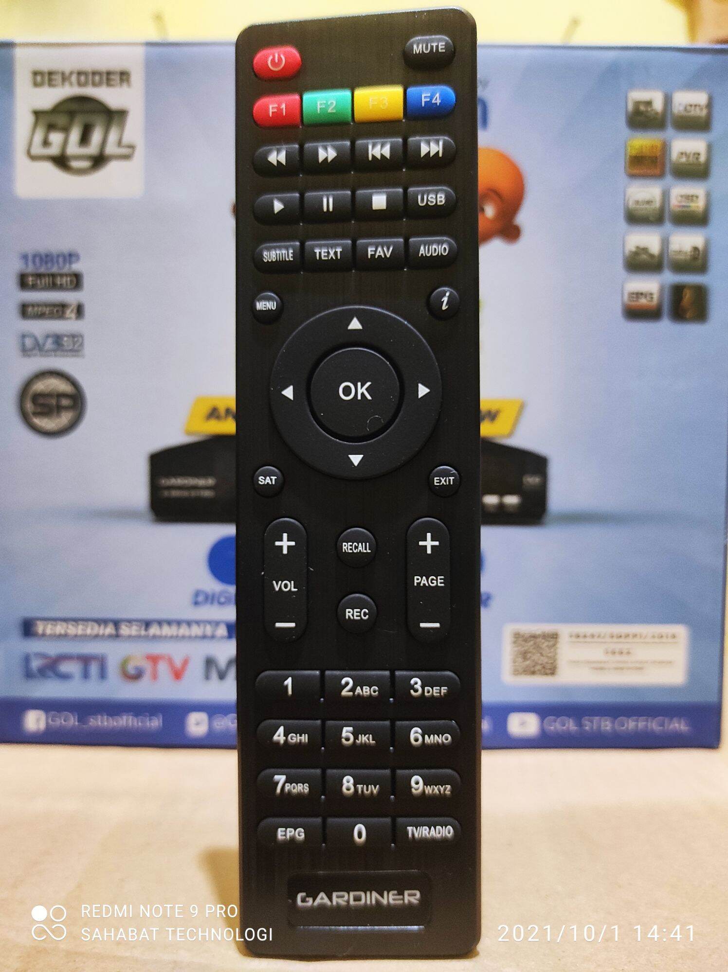 Remote K Vision Seri GOL Gardiner Optus LGSat ORIGINAL dan KW1 | Lazada ...