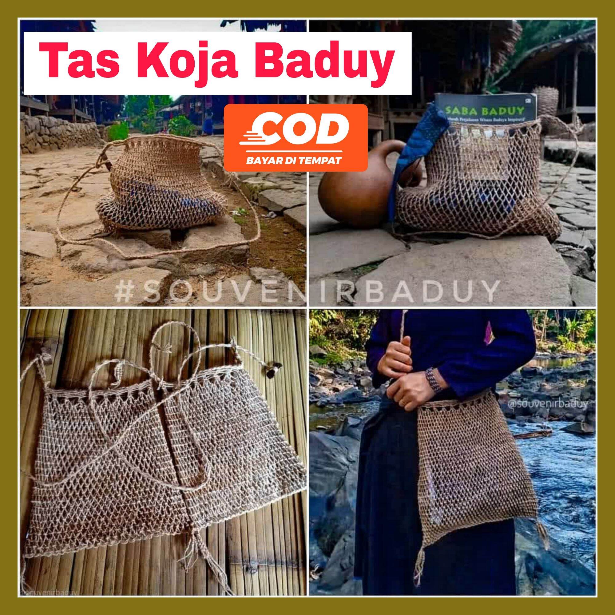Tas Koja Baduy Tas Etnik keren kulit kayu, dan dipercaya akan ketahanan ...