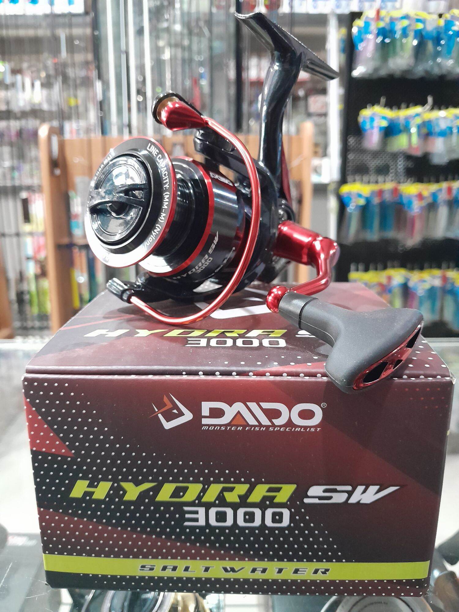 REEL DAIDO HYDRA SW 1000-4000. Reel SaltWater. Katrol Laut sungai kolam ...