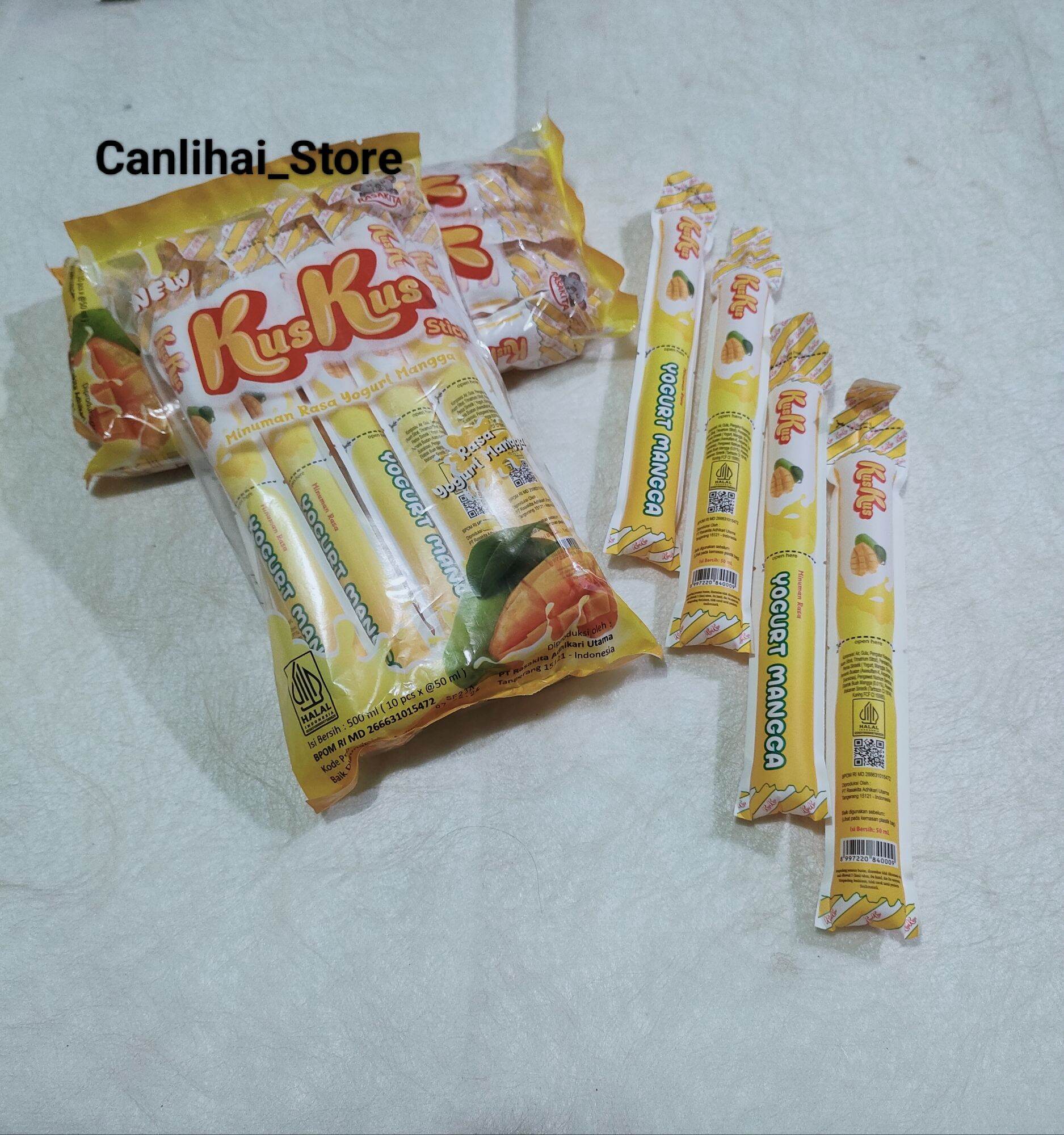 KusKus Minuman Jeli jelly Anak Karakter Rasa Yogurt Assorted Leci ...