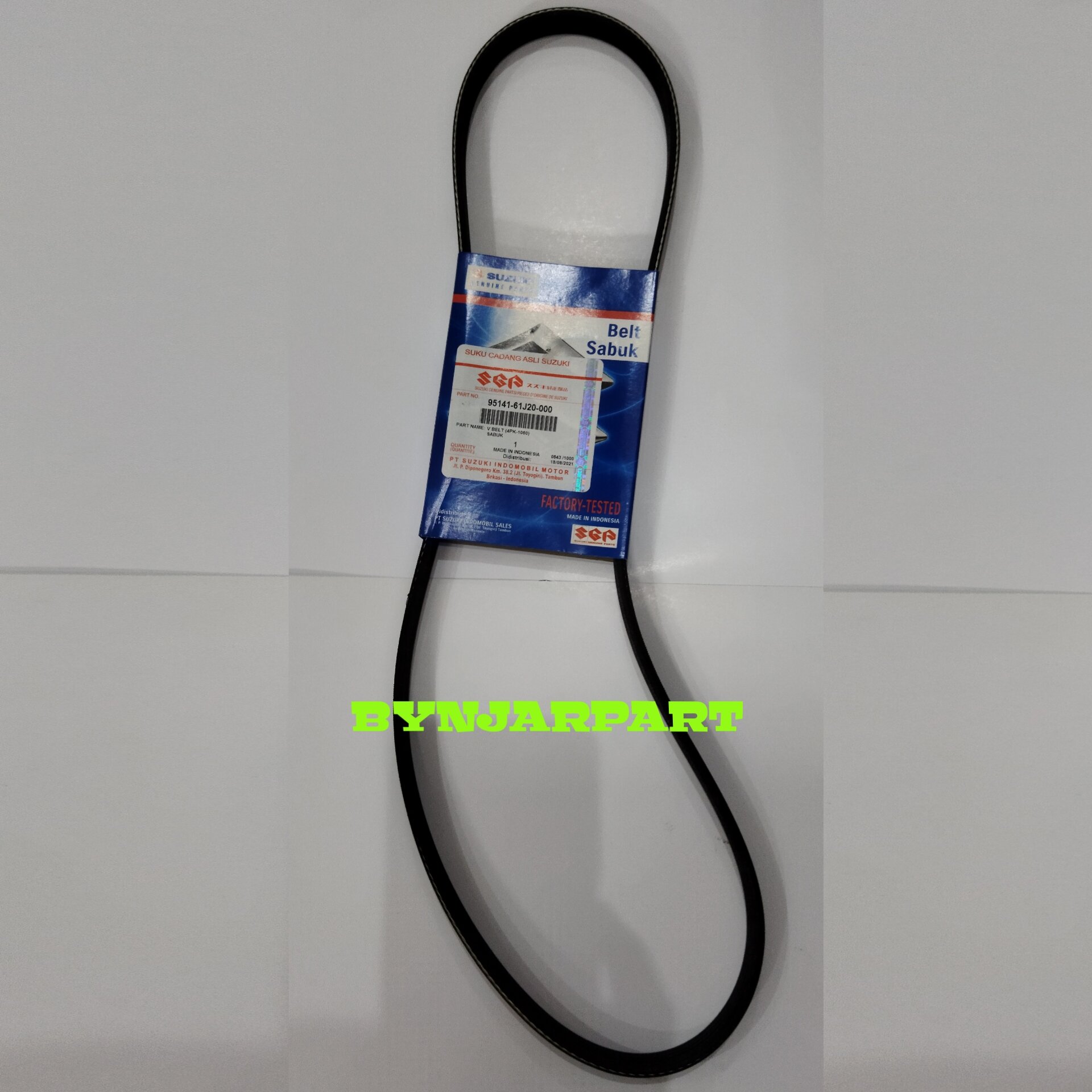 FAN BELT 4PK1060 SUZUKI APV ARENA AC MEGA CARRY AC 95141-61J20-000 ORI ...
