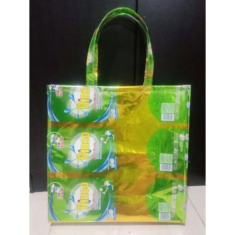 UKURAN JUMBOO tas daur ulang dari bungkus plastik | Lazada Indonesia