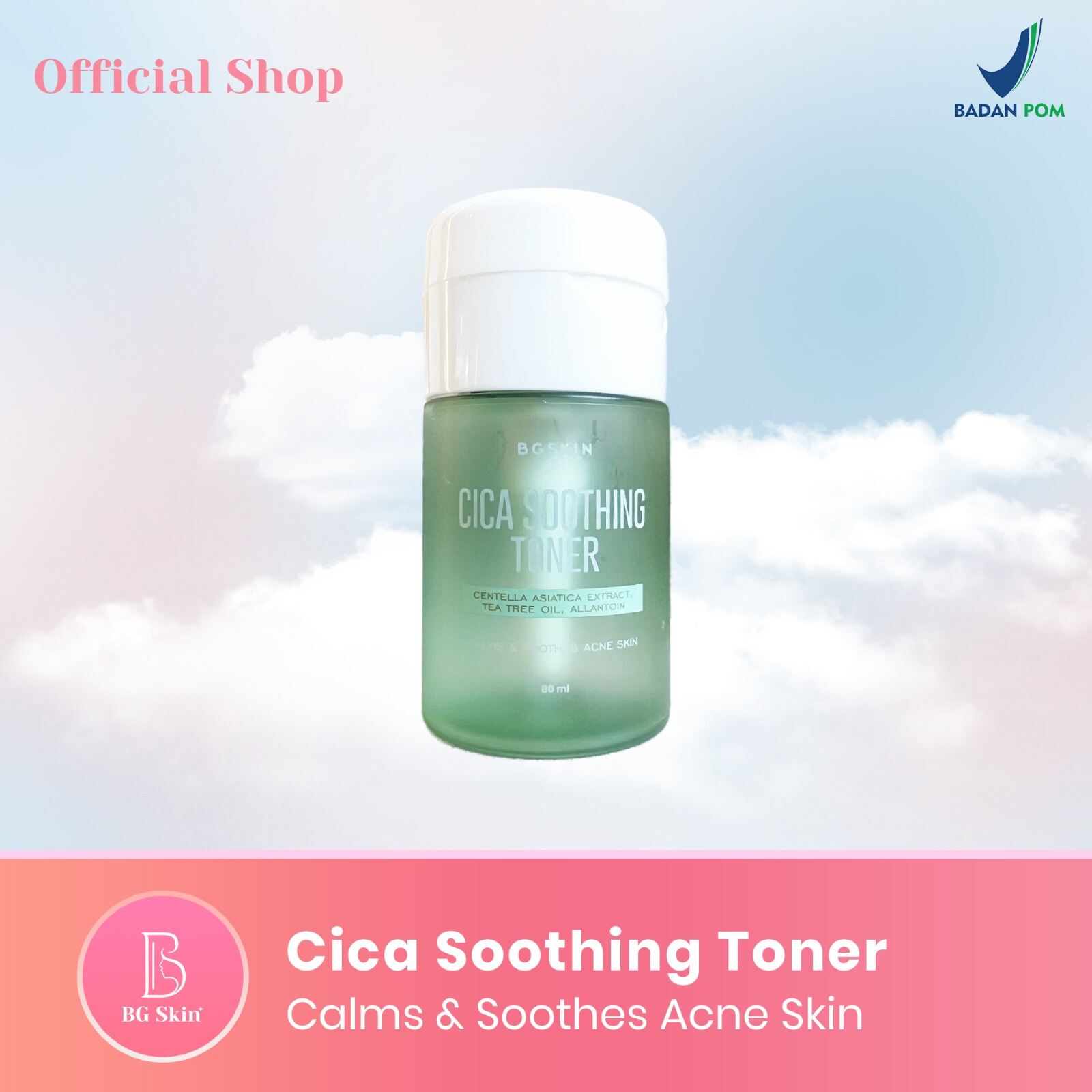 BG Skin Cica Shooting Toner | Lazada Indonesia