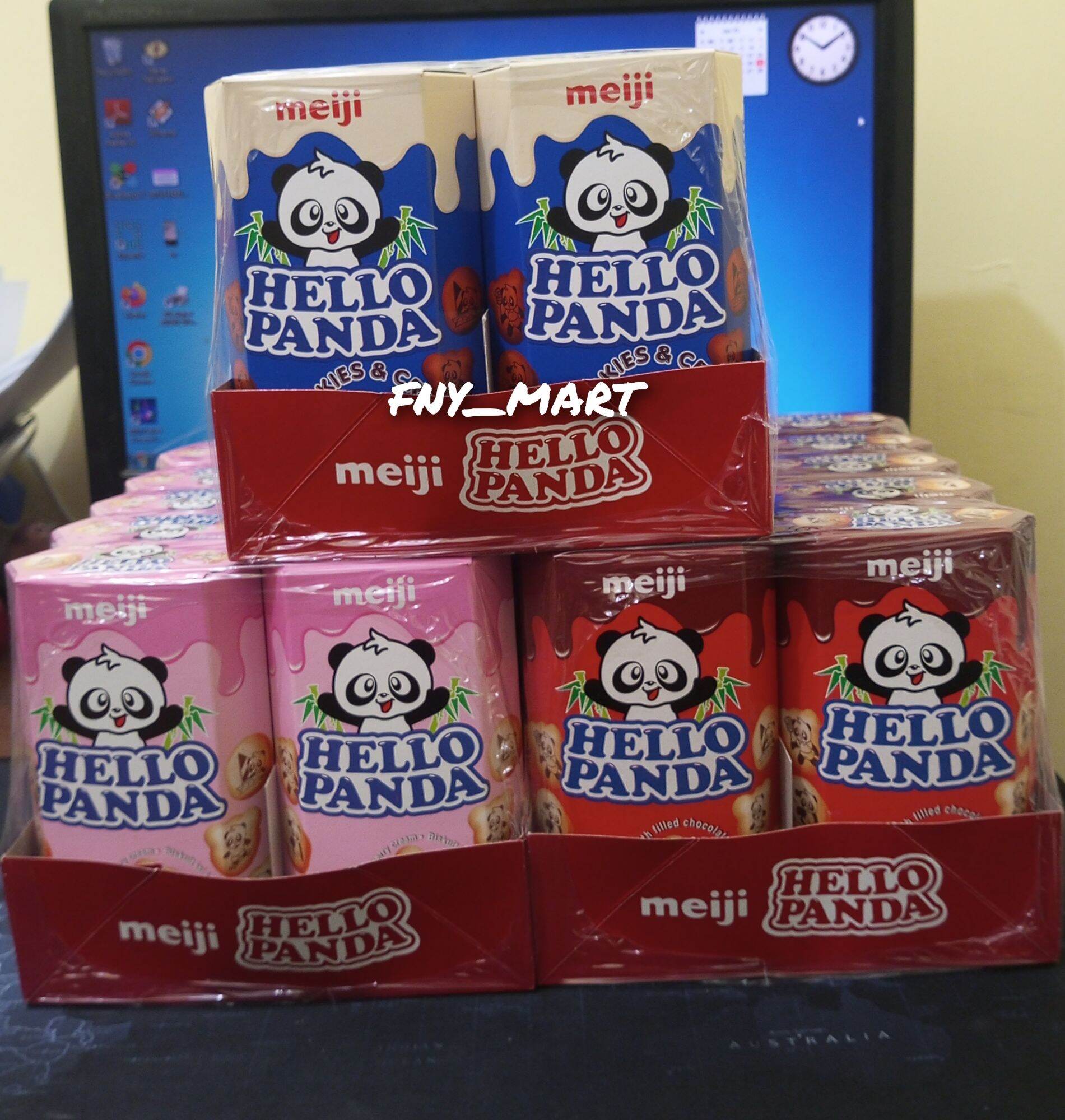 Hello Panda Biskuit Meiji 42gr ( 1 Box isi 10 pcs ) | Lazada Indonesia
