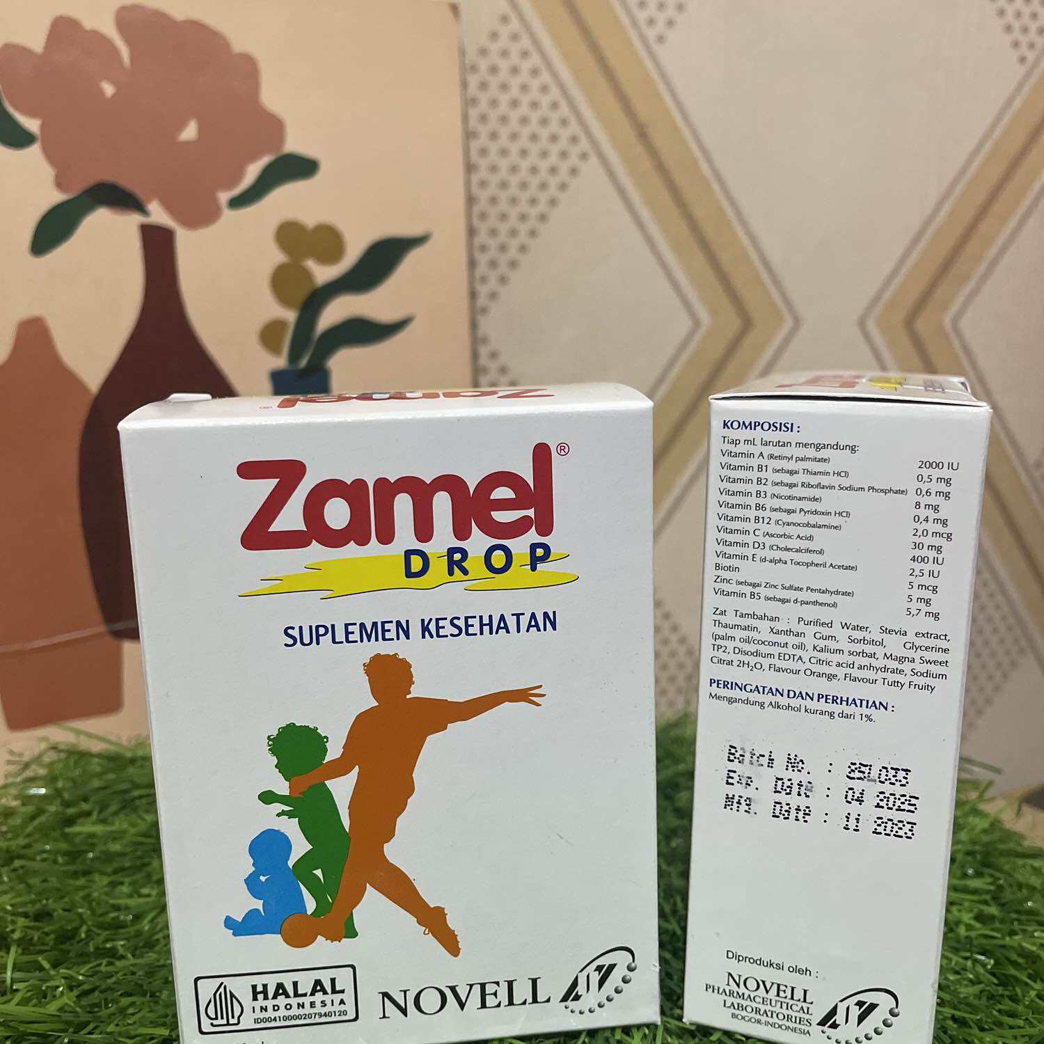 Zamel Drop 15ml Multivitamin Kesehatan Anak | Lazada Indonesia