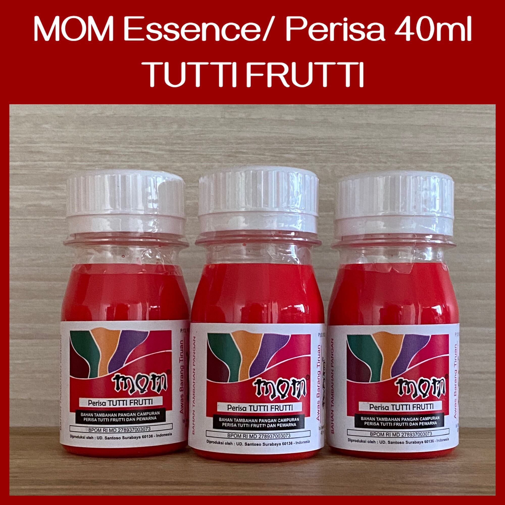 MOM Essence Perisa 40ml - TUTTI FRUTTI - sejak 1970 | Lazada Indonesia