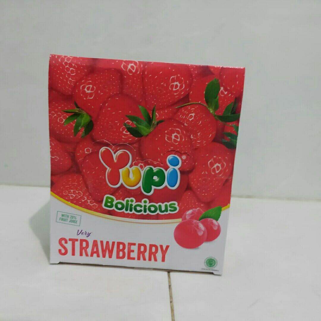 permen yupi bolicious box/1 box isi 24 pcs | Lazada Indonesia