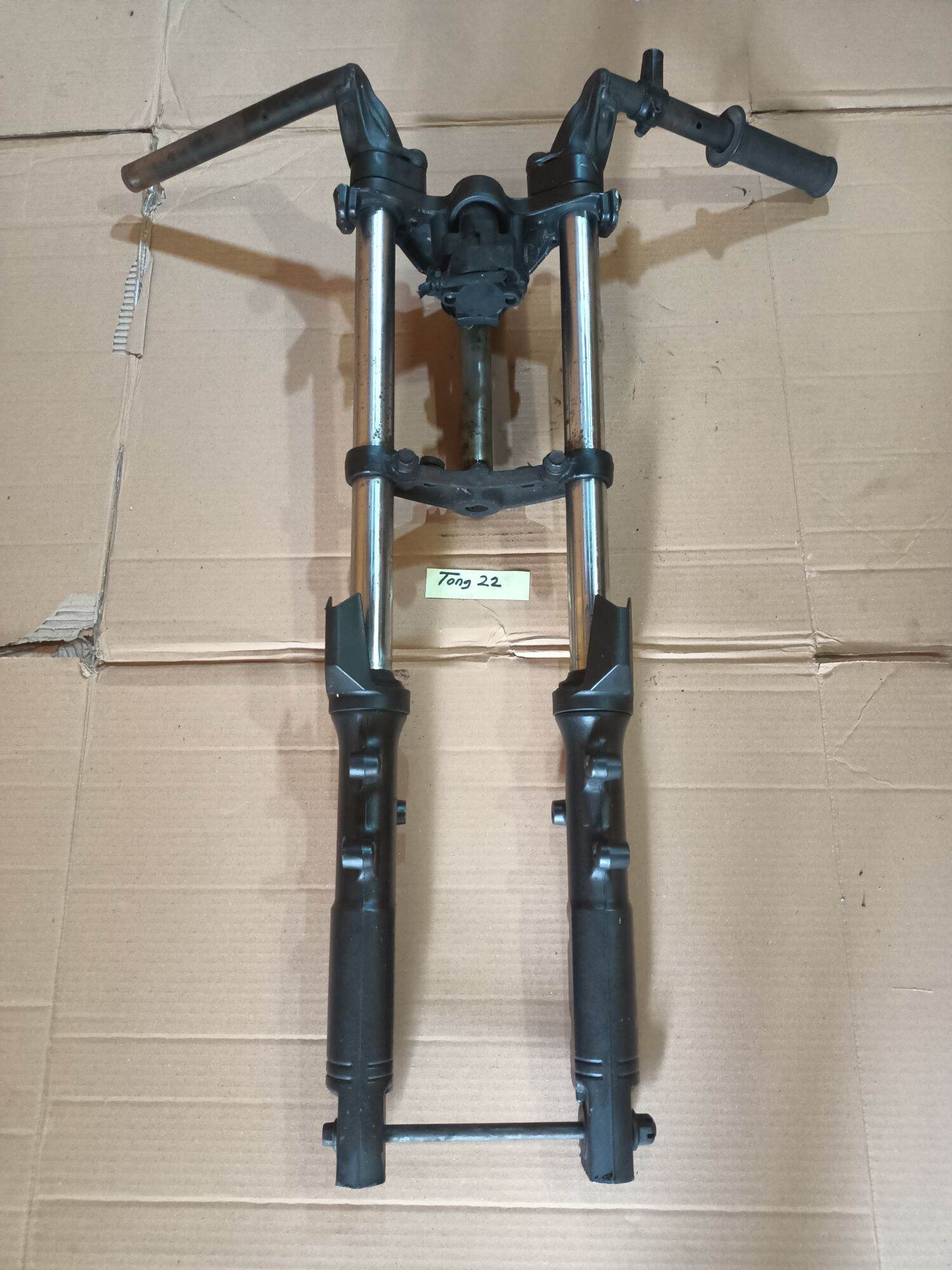 tabung shock as dan stang setir Kawasaki athlete original | Lazada ...