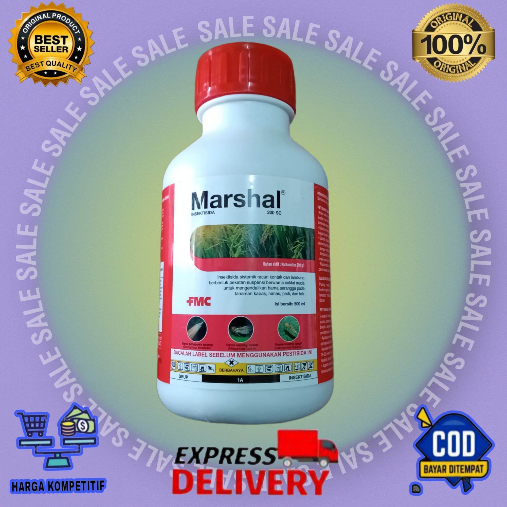 Insektisida Marshal 200 SC Kemasan 500 ml | Lazada Indonesia