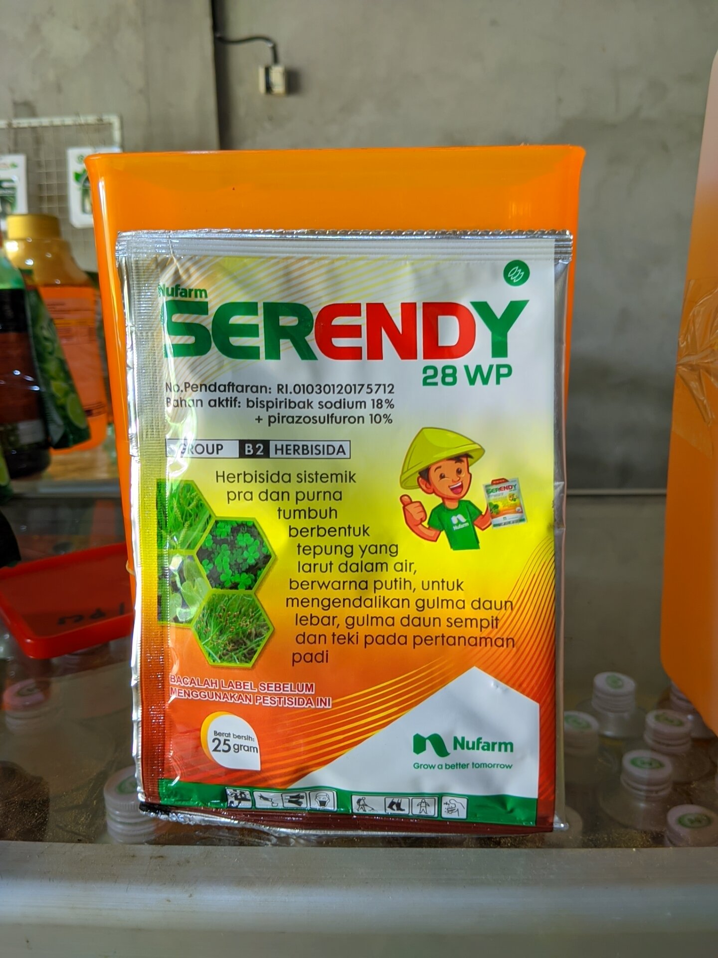 Herbisida Serendy 28WP 25gram Produk Original/Asli Obat rumput Padi ...