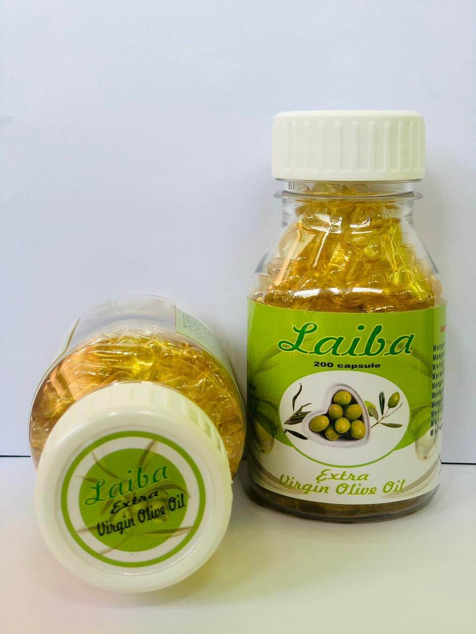 Minyak Zaitun Extra Virgin Olive Oil 200 Kapsul Minyak Zaitun Murni ...