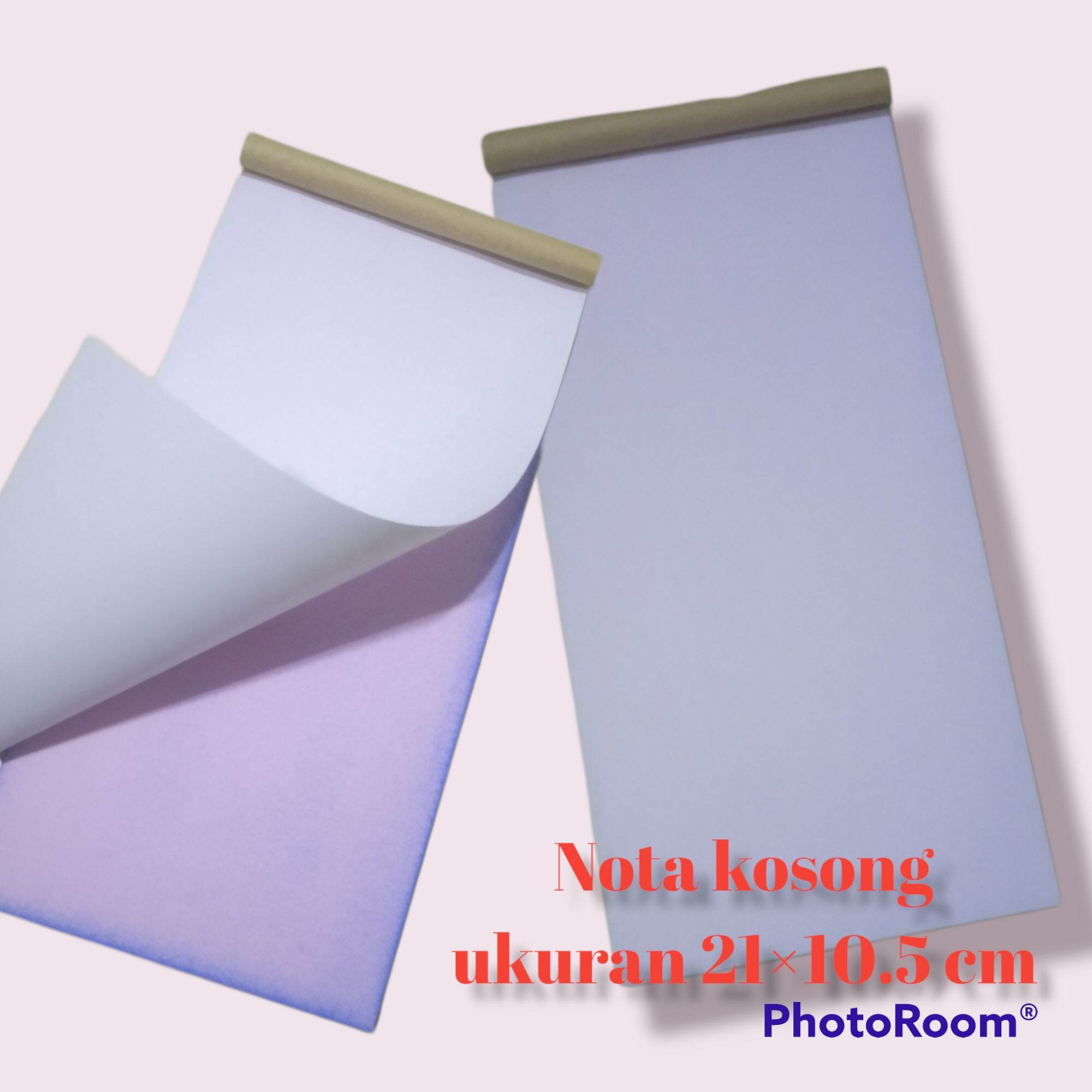 NOTA KOSONG/NOTA POLOS 2 RANGKAP 1/3 FOLIO | Lazada Indonesia