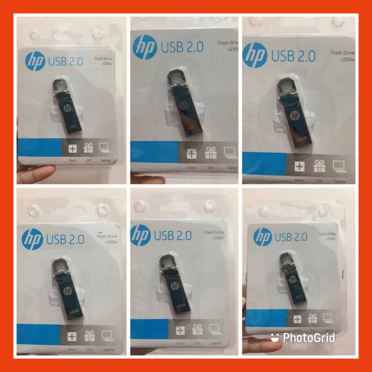 flashdisk hp 2GB 4GB 8GB 16GB 32GB 64GB 128GB USB HP BAHAN BESI ...