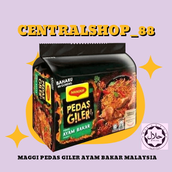 Maggi Pedas Giler Ayam Bakar Malaysia | Lazada Indonesia