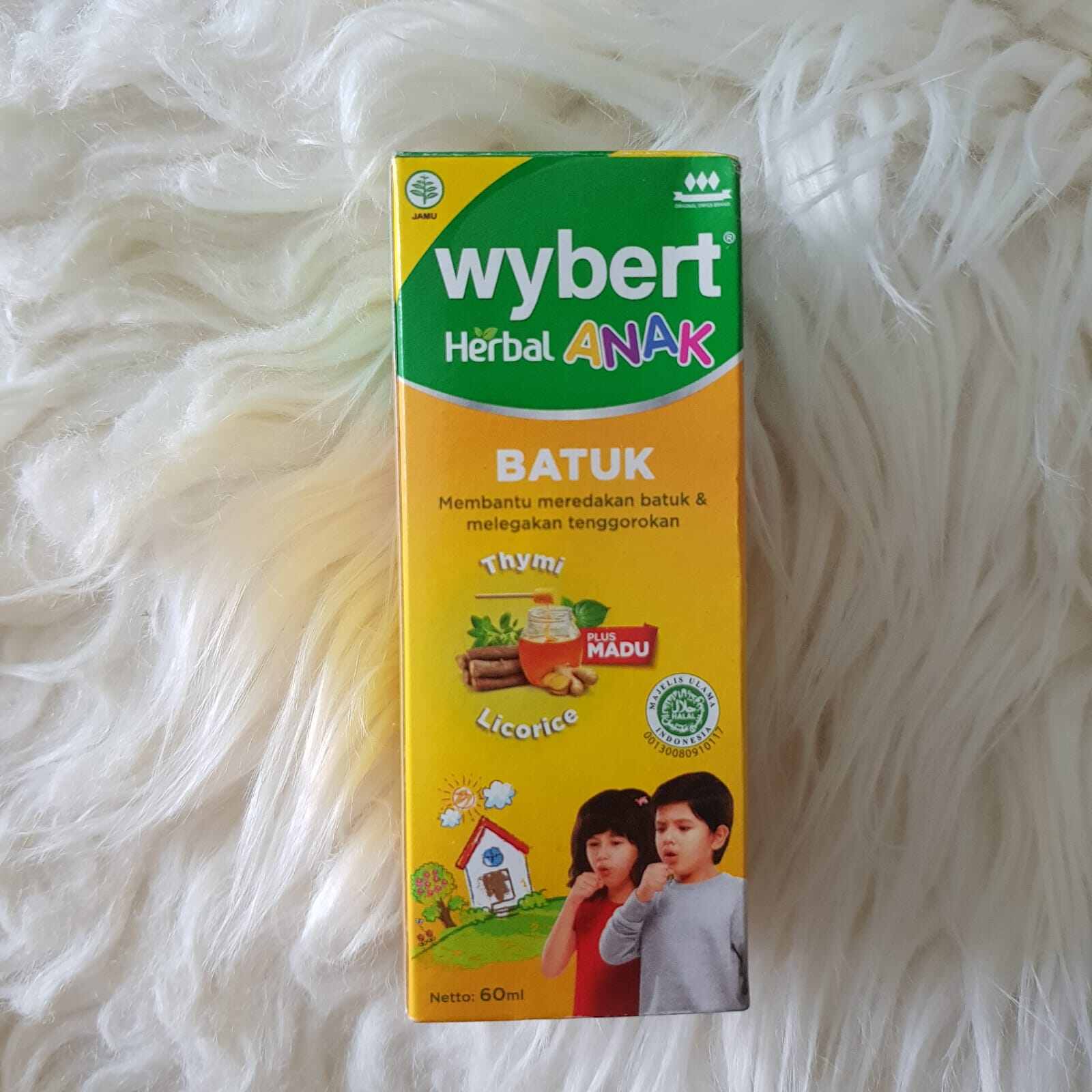Wybert Herbal Anak untuk batuk 60 ml | Lazada Indonesia