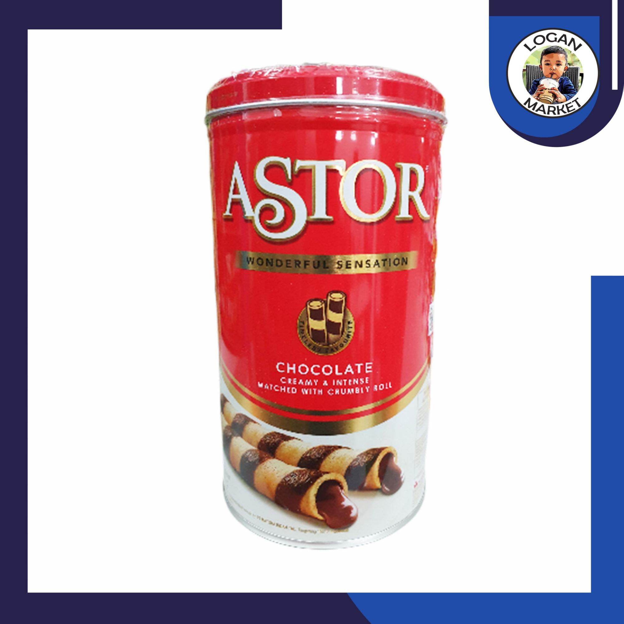 wafer astor kaleng 330gr wafer stik coklat kaleng | Lazada Indonesia