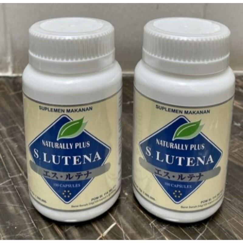 SLUTENA Suplemen Mata Asli Japan Original LUTENA | Lazada Indonesia