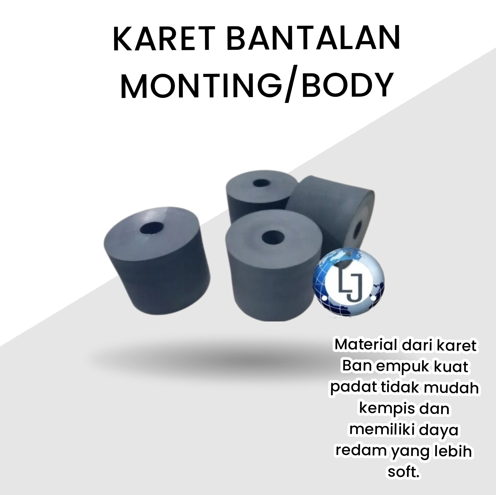 Karet Body OD 50mm, ID 10mm, Tebal 1, 2, 3, 4, 5, 6, 7 cm | Lazada ...