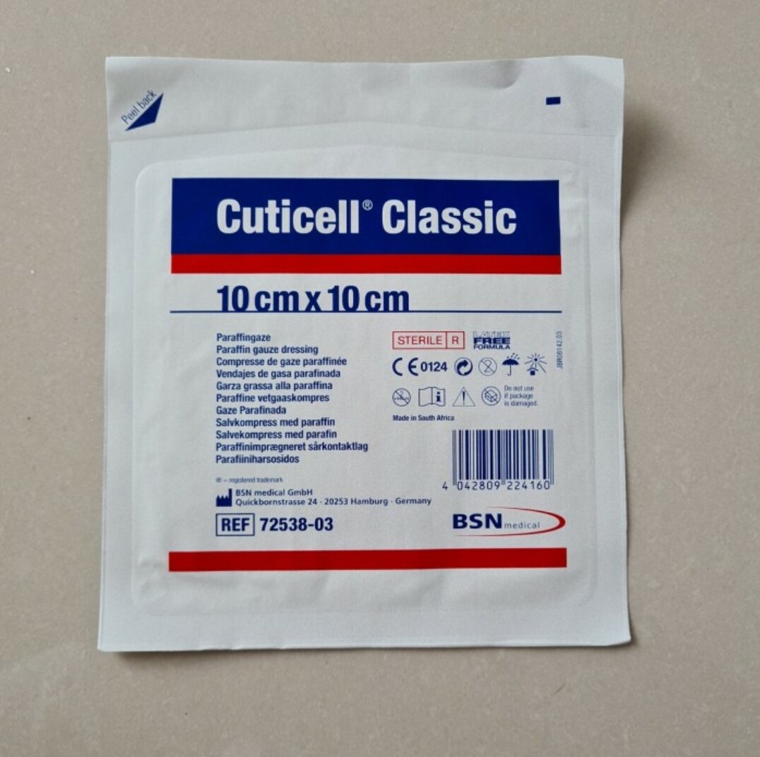 Cuticell Classic 10cm x 10cm / Plester Luka Cutisell Clasic / Kutisel ...
