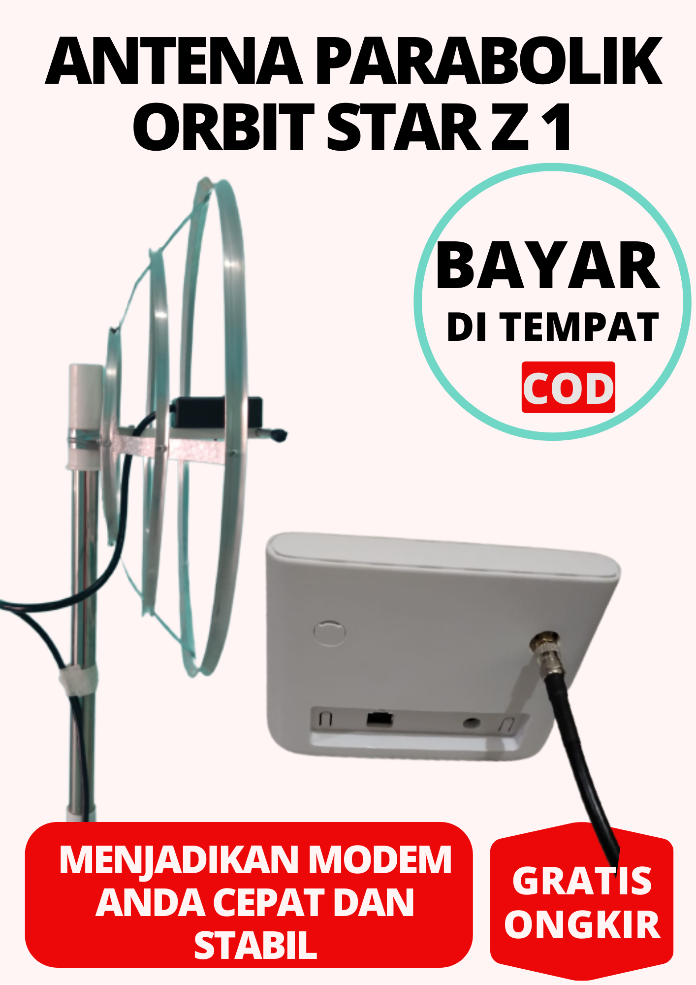 Antena orbit star z1 | Lazada Indonesia