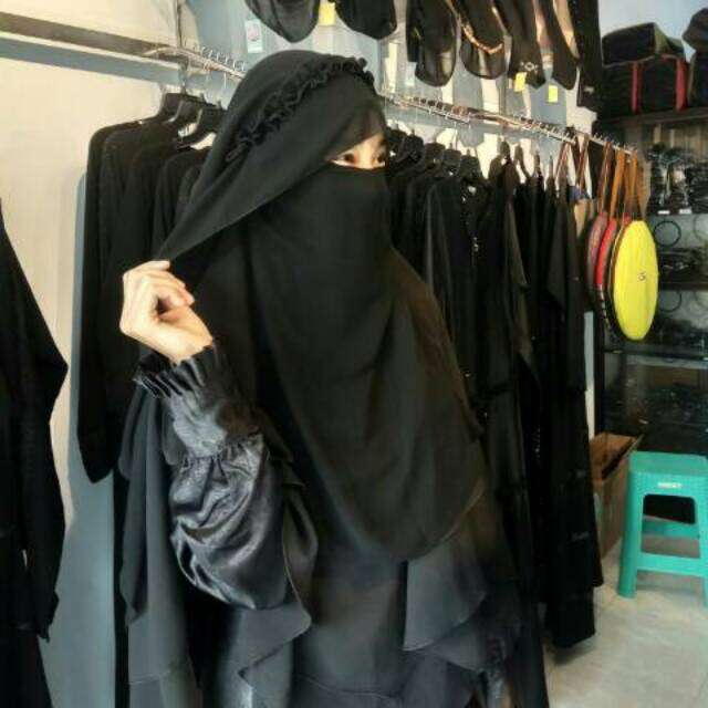 Niqab veil bando. Niqab butterfly. Niqab maheera (FREE GIFT) | Lazada ...