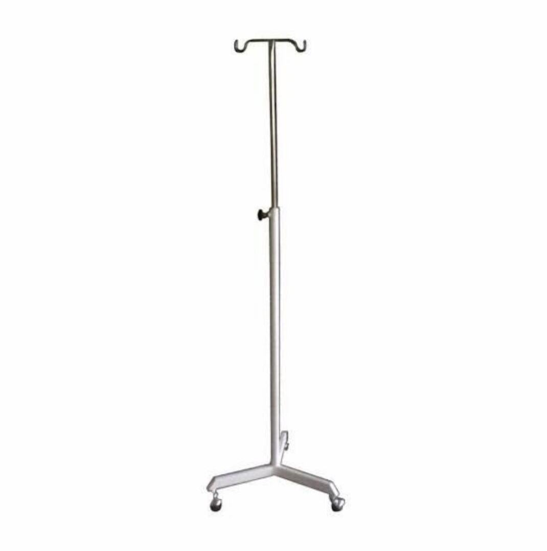 Tiang Infus Kaki 3 Roda Standar Standart Infus Stainless Steel - TIANG ...