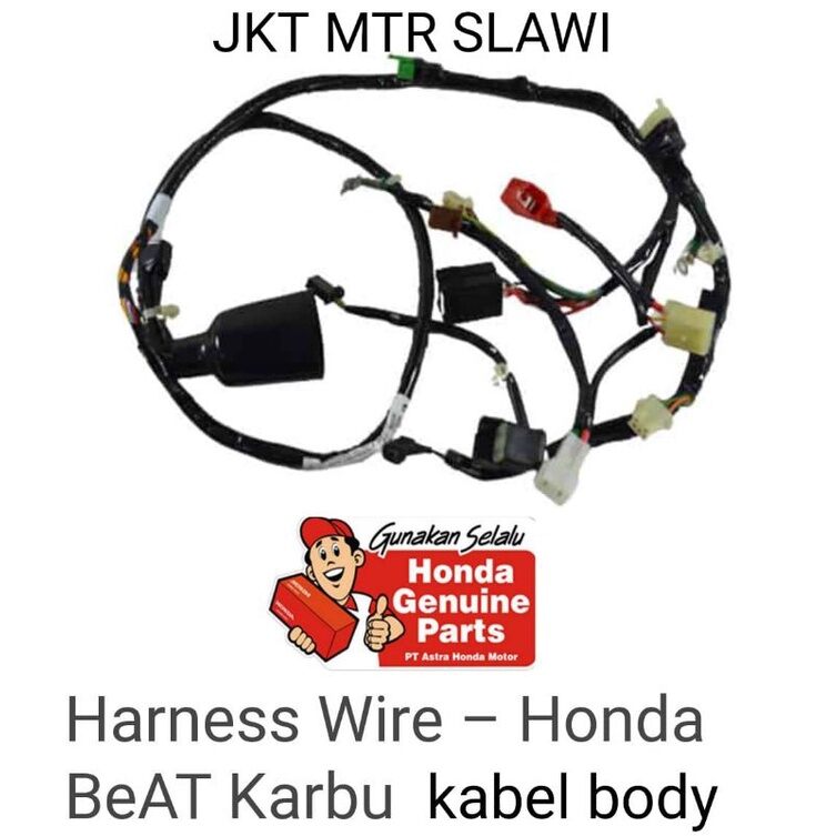 KVY kabel body beat karbu atau beat old karburator asli honda kode ...
