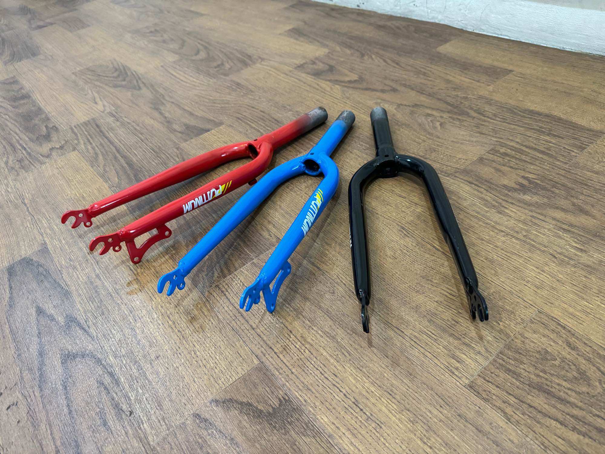 (( FORK SEPEDA LIPAT PLATINUM )) Garpu Seli 20 inch Fork Depan steel ...