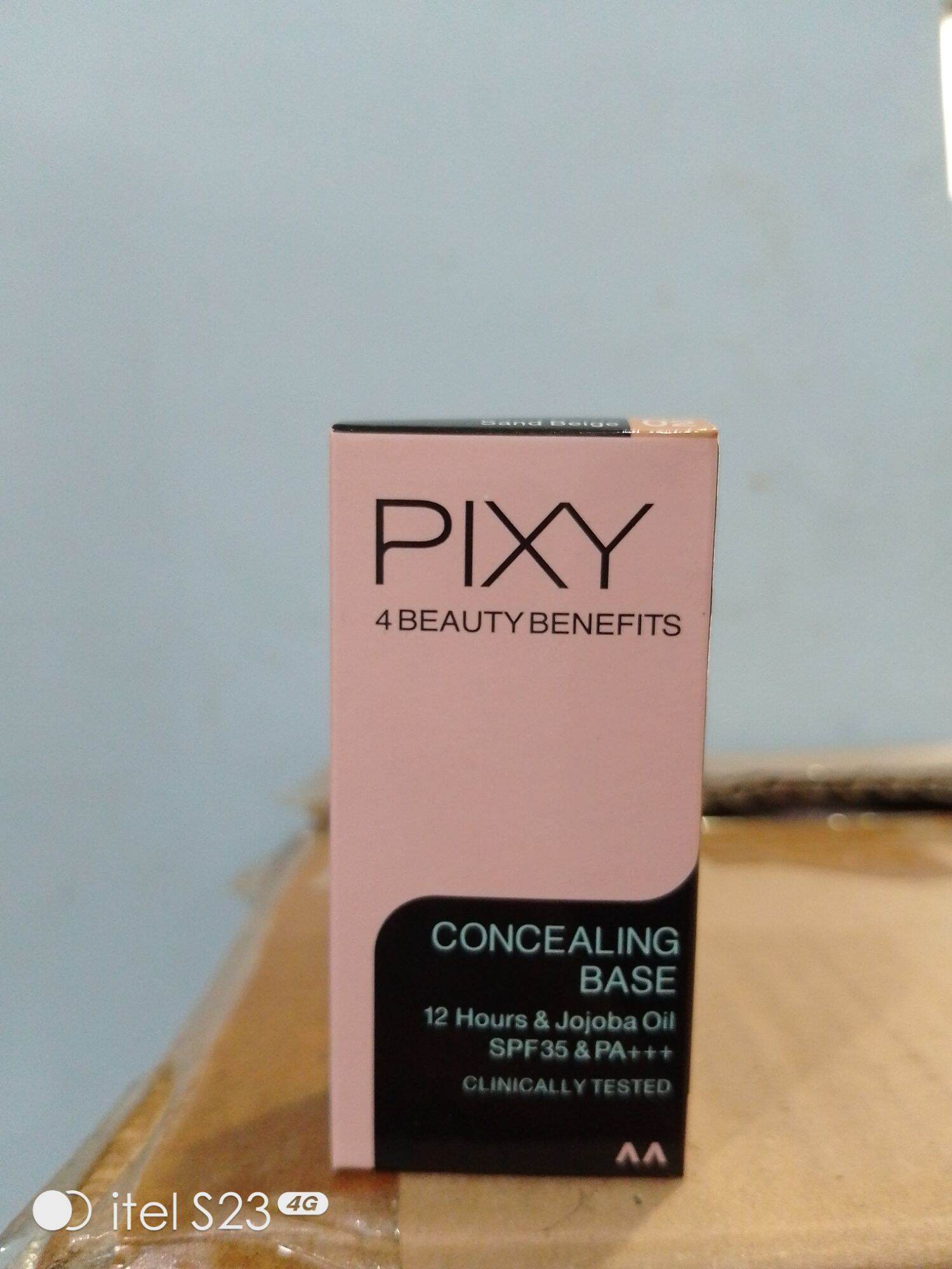 Pixy Concealing Base 4 beauty Benefits 02 Sand Beige | Lazada Indonesia