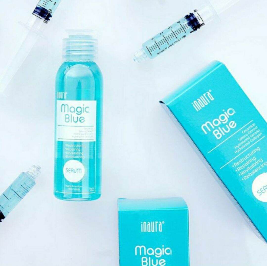 Inaura Magic Blue Serum/Serum blue 90ml | Lazada Indonesia