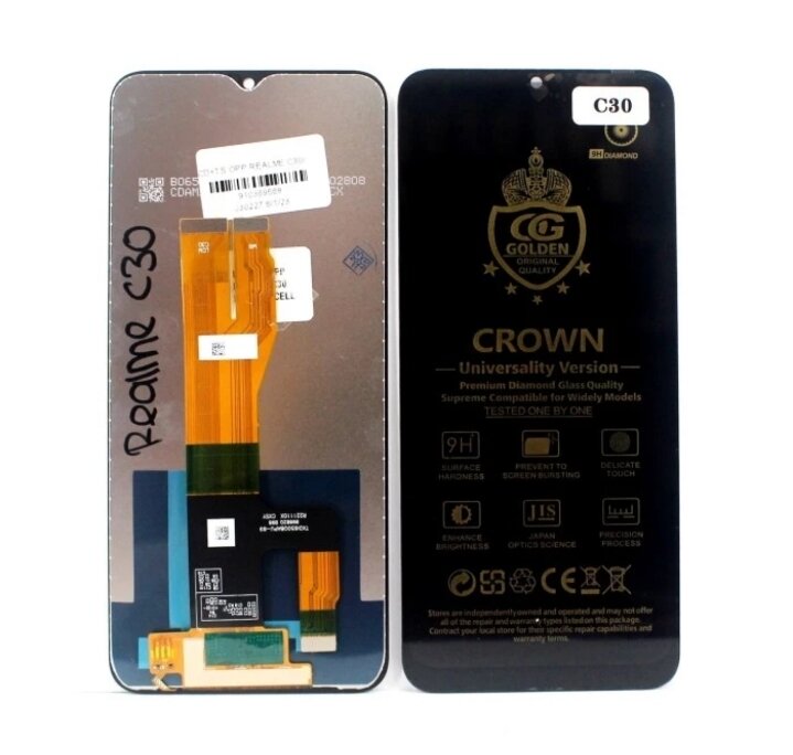 LCD REALME C30 HITAM ORIGINAL | Lazada Indonesia