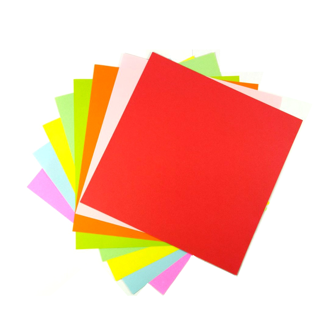 Kertas Lipat Origami 16x16 cm / 14x14 cm / 12x12 cm (2 Sisi) Kertas ...