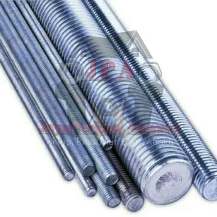 As Drat M10 / Long Drat / Thread Rod M10 x 1meter Galvanis Grade 4.8 ...