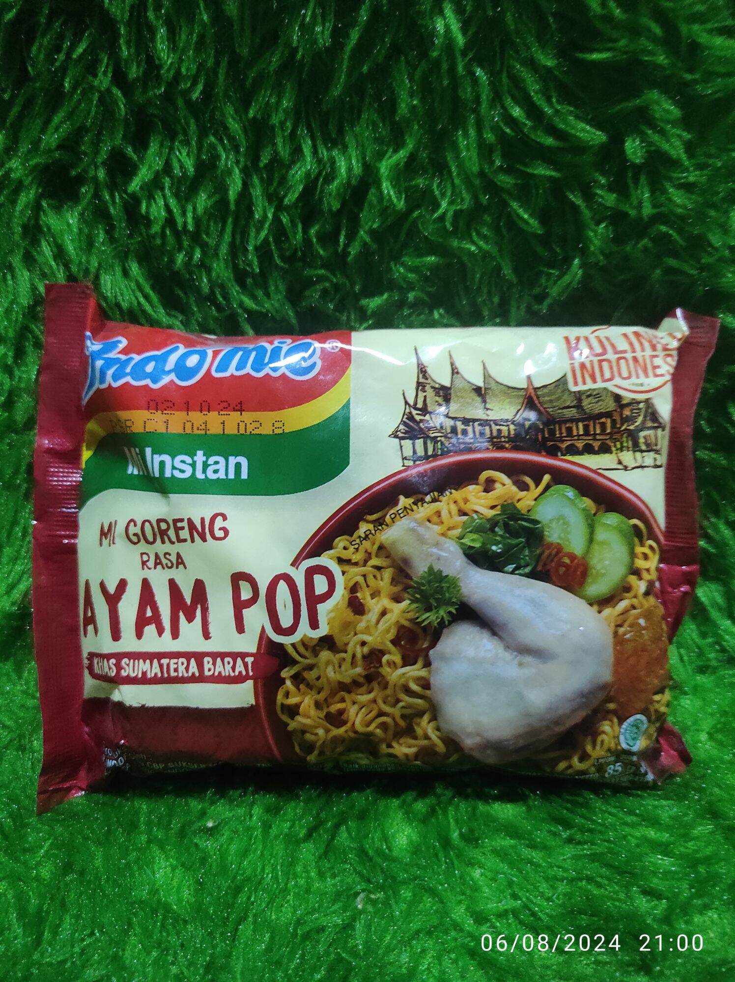 Indomie mie goreng rasa ayam pop khas sumatera barat mi enak | Lazada ...