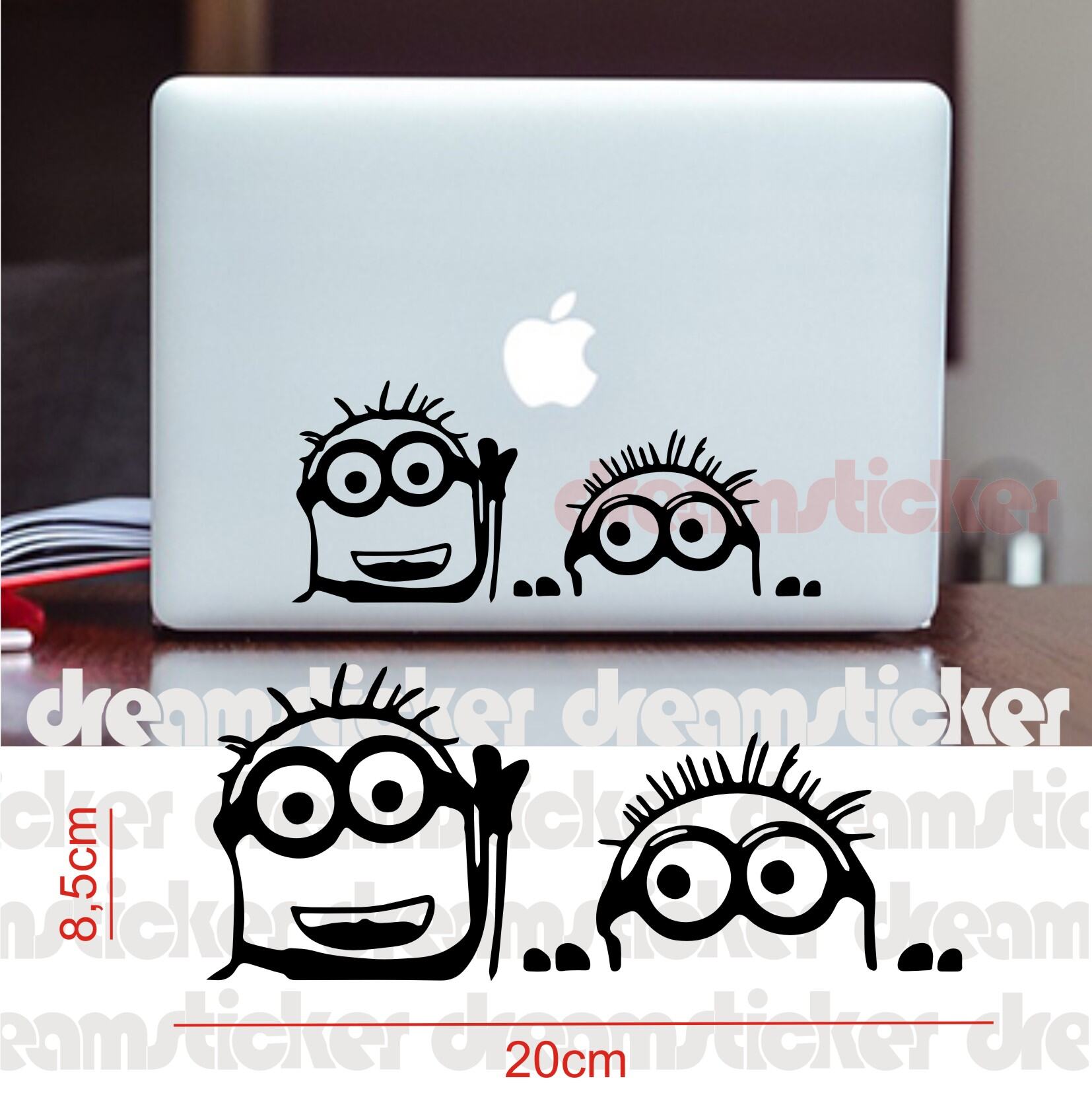 Stiker The Minions Sticker Laptop MacBook Decal | Lazada Indonesia