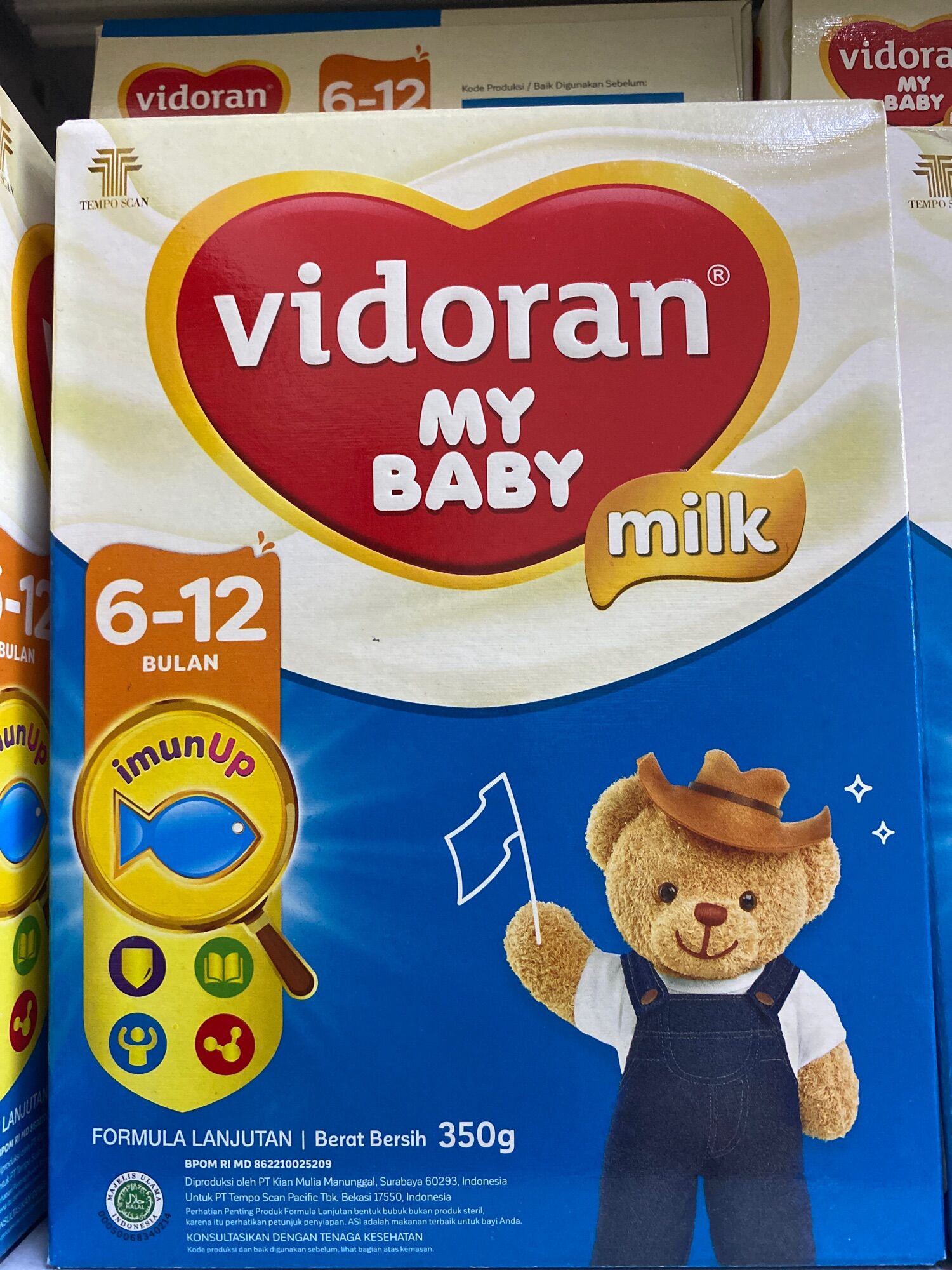 Vidoran My Baby Milk 6-12 350gr | Lazada Indonesia
