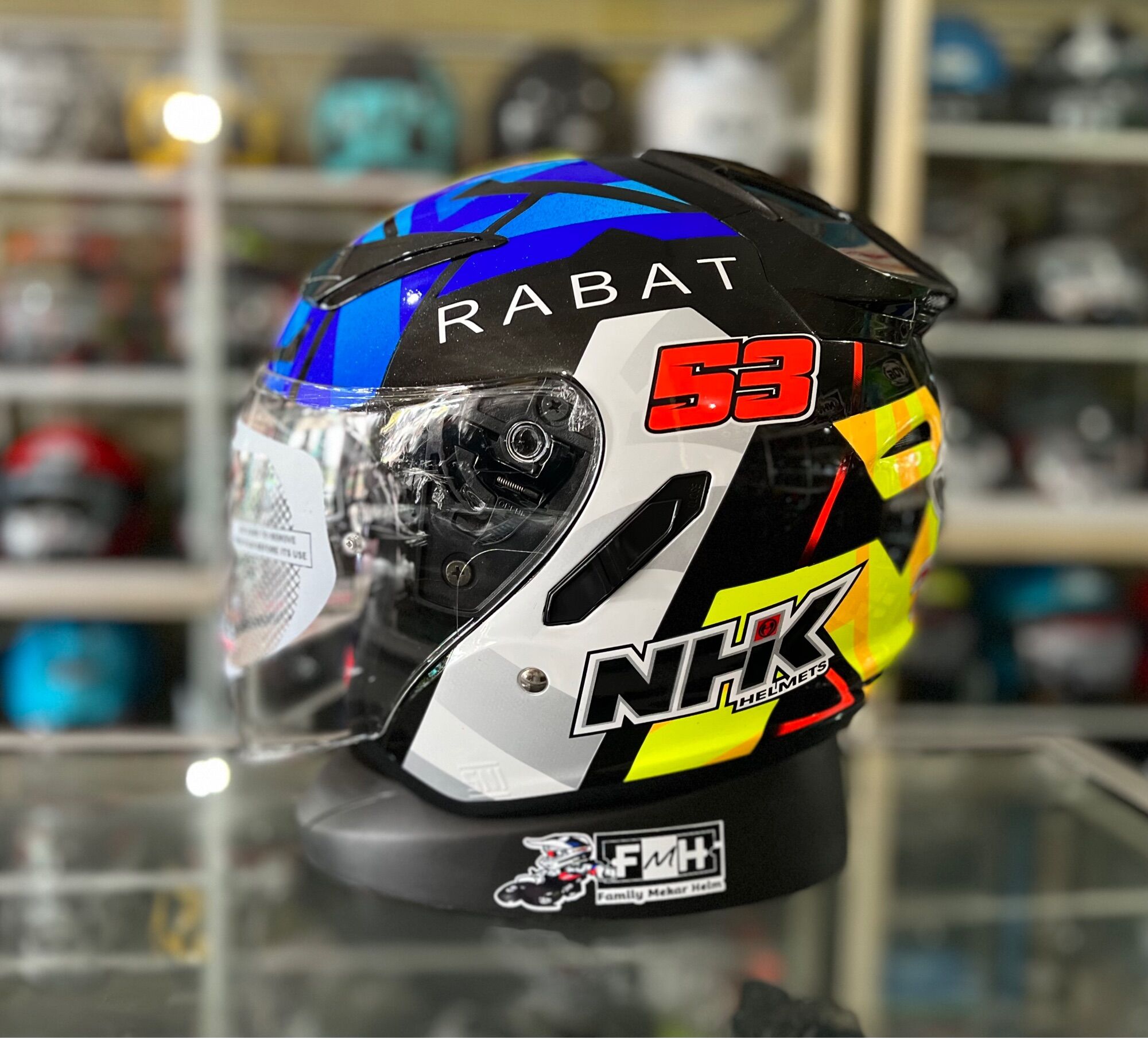 HELM NHK R1 MOTO GP EDITION TITO RABAT | Lazada Indonesia