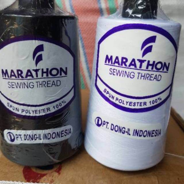 Benang Jahit Marathon 5000 yard | Lazada Indonesia