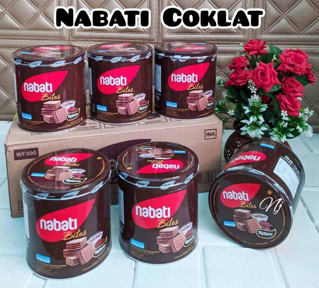 Wafer Nabati Kaleng Coklat / Keju isi 6pcs | Lazada Indonesia
